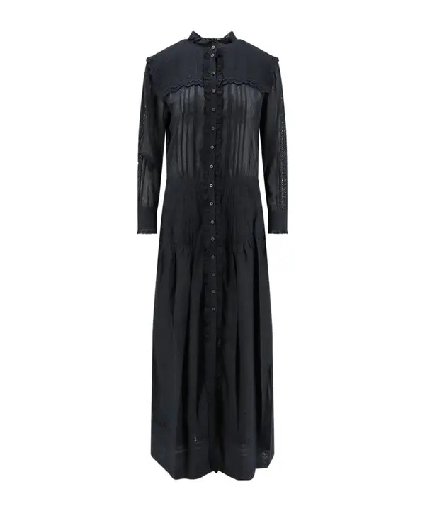 Isabel Marant Étoile Long-sleeved Ruffled Dress