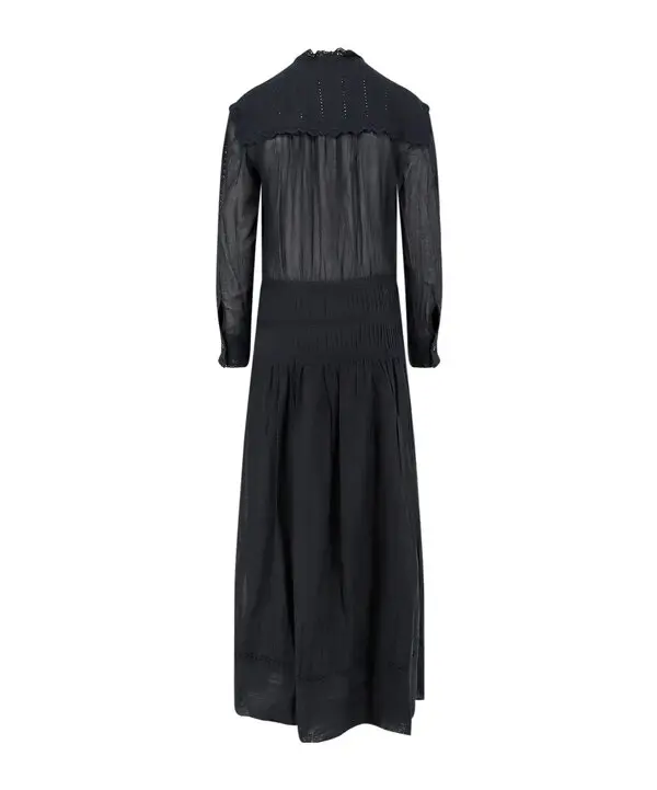Isabel Marant Étoile Long-sleeved Ruffled Dress