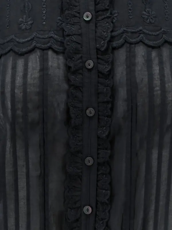 Isabel Marant Étoile Long-sleeved Ruffled Dress
