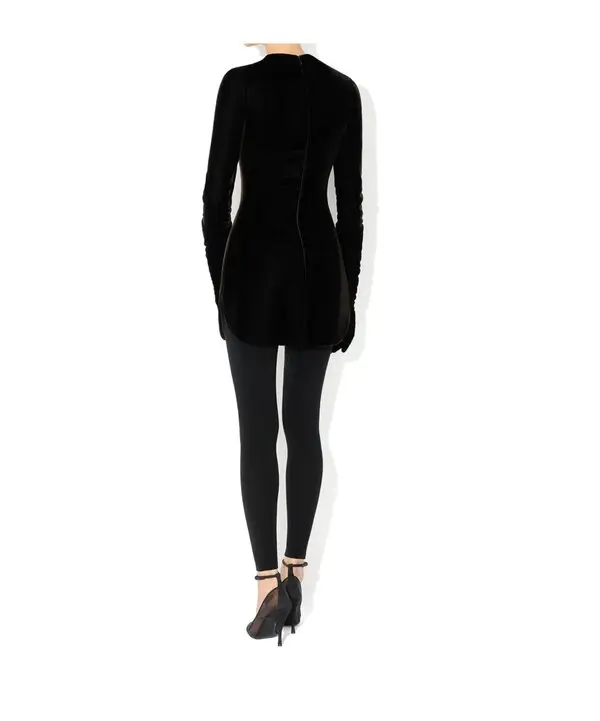 Alaïa Cinched Dress Velvet