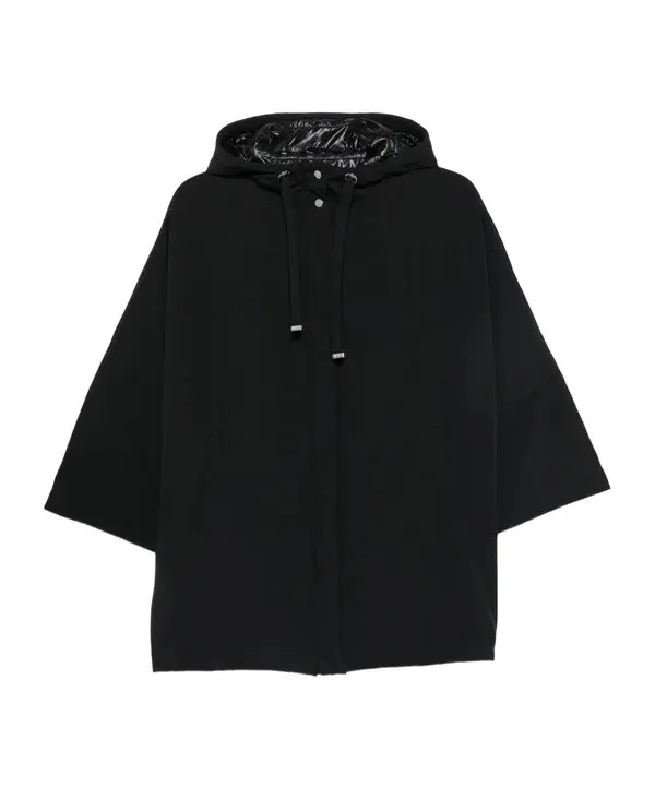 Herno Hooded Snap-button Jacket - Black