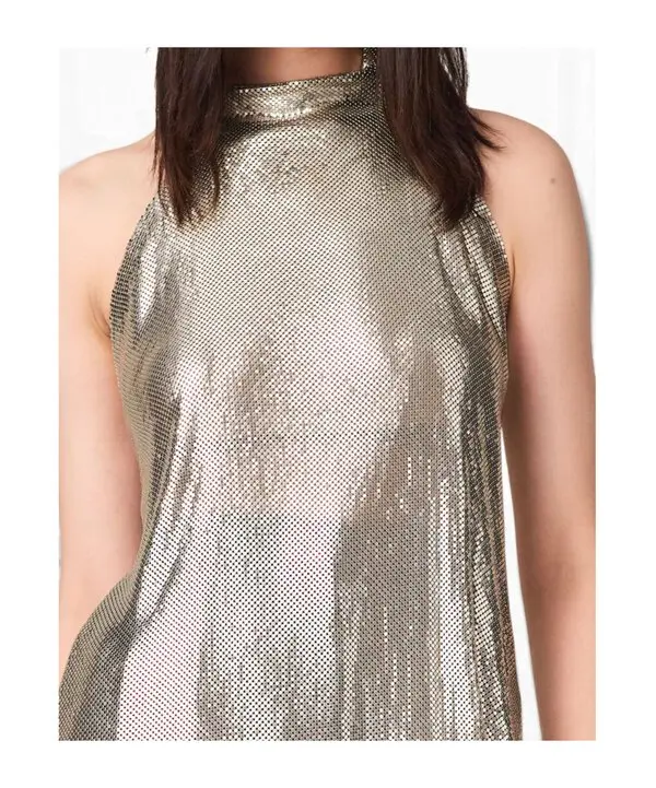 Stella McCartney Chainmail Halterneck Top