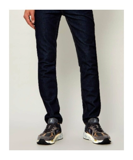 Premiata Lace-up Round Toe Low-top Sneakers