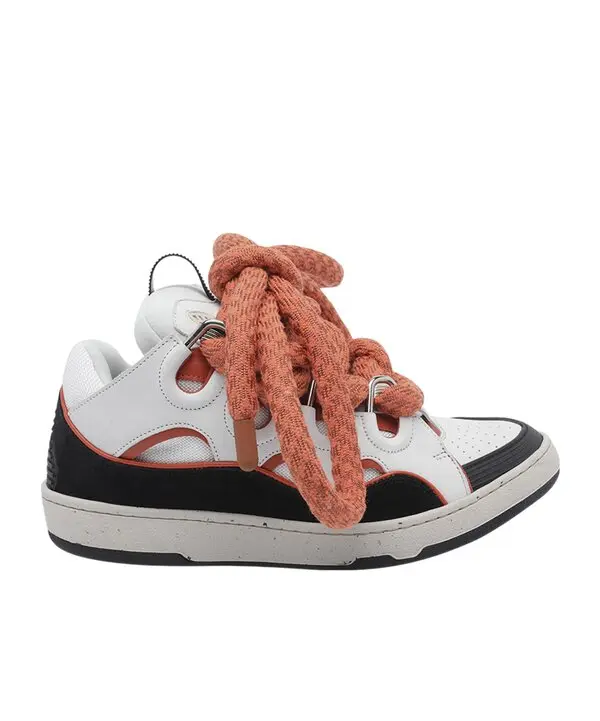 LANVIN Round-toe Sneakers - White