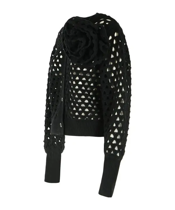 Blumarine Open-knit Cardigan