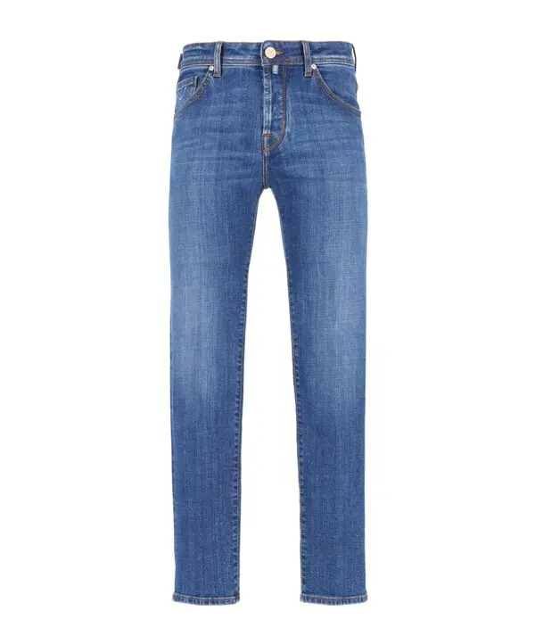 Jacob Cohen Straight-leg Jeans With Belt Loops