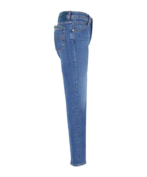Jacob Cohen Straight-leg Jeans With Belt Loops