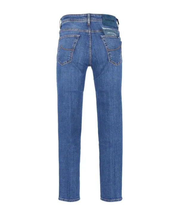 Jacob Cohen Straight-leg Jeans With Belt Loops