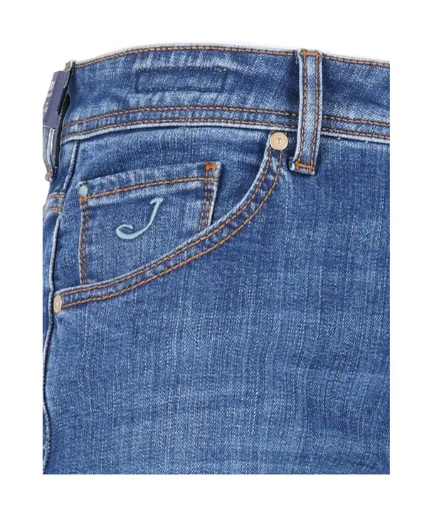 Jacob Cohen Straight-leg Jeans With Belt Loops
