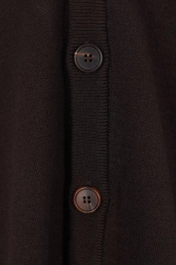 HED MAYNER Long-sleeve Cardigan - Black