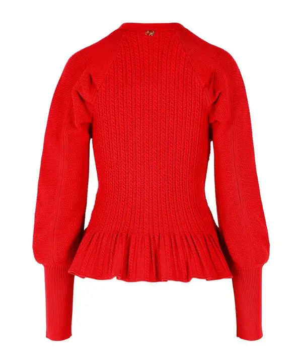 Blumarine Long-sleeve Knit Cardigan