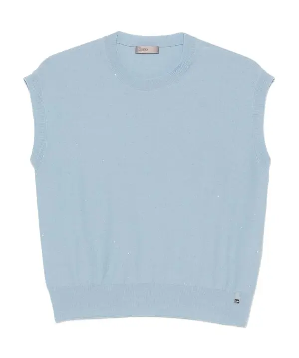 Herno Sequin Embellished Knit Top