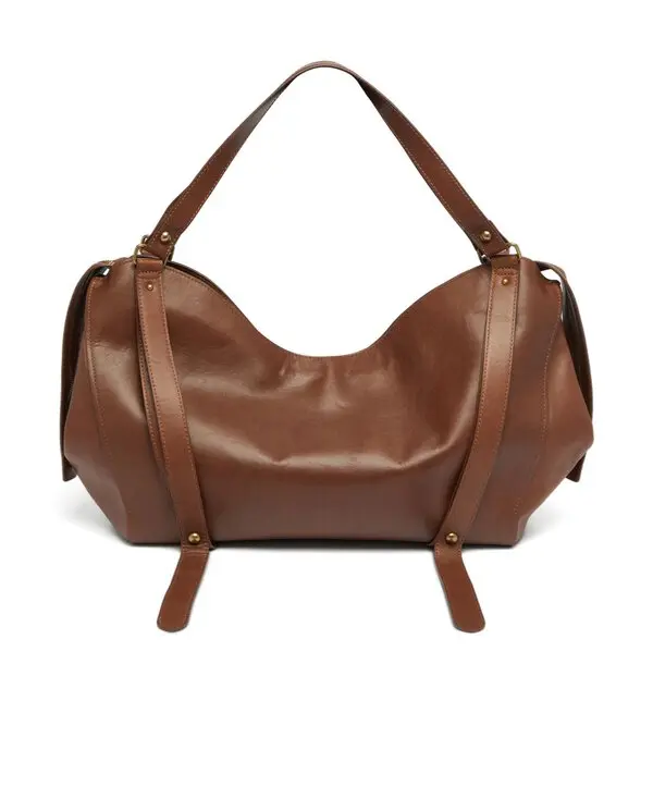 DIESEL® D-one-large Top-handle Bag In Treated Leather