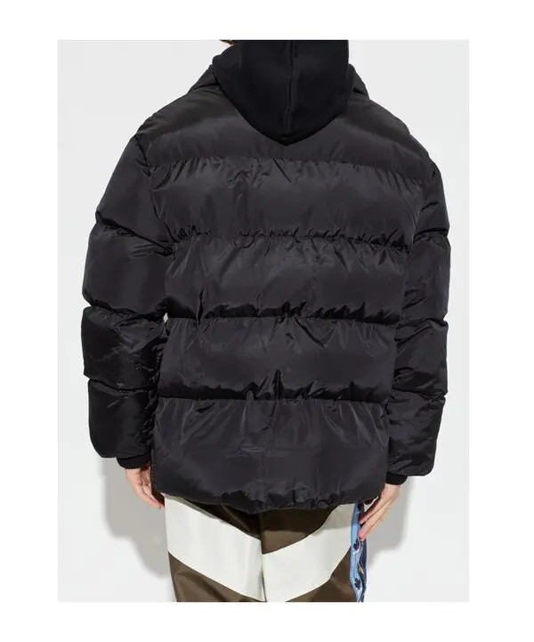 Dsquared2 Long-sleeved Padded Jacket With Logo