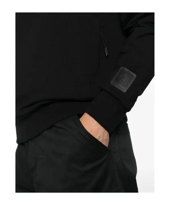 C.P. COMPANY Metropolis Series Logo-patch Hoodie