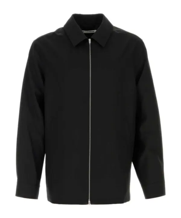 JIL SANDER Shirt Jacket - Black