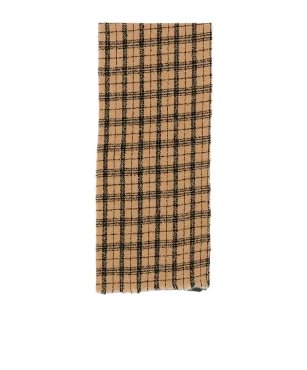 Destin Plaid Scarf - Camel