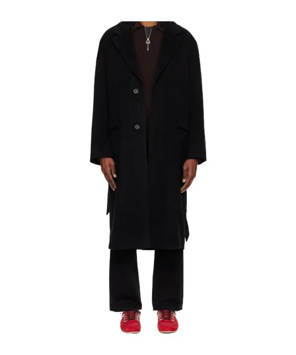 WOOYOUNGMI Long Coat - Black