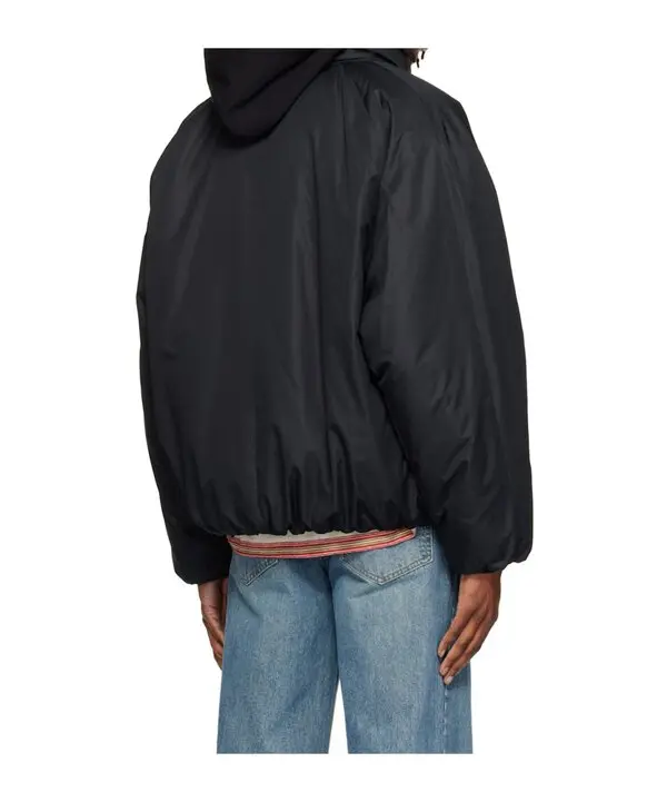 WOOYOUNGMI Logo-print Zip-up Bomber Jacket