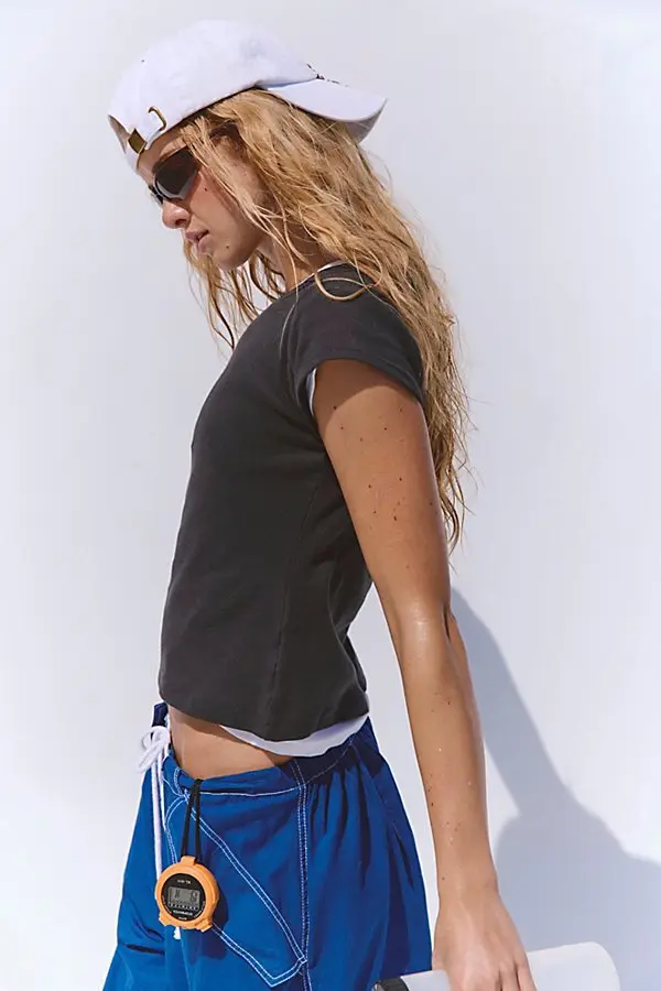 HANES X FP MOVEMENT Boat Neck Tee