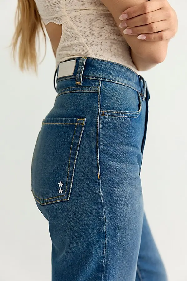 ICON DENIM LOS ANGELES High-rise Bootcut Jeans