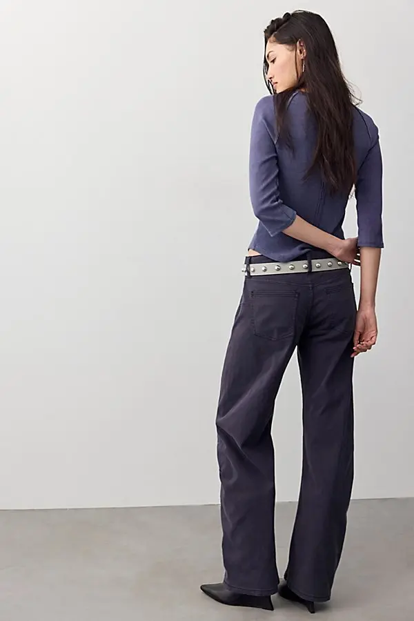Free People We The Free Fable Twill Twisted Pants