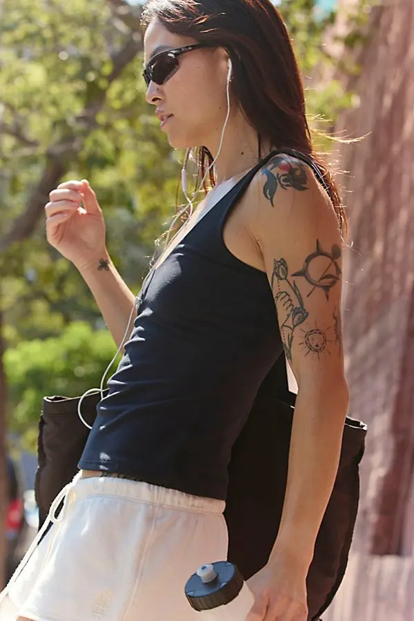 Free People Demi Plié Cami - Black