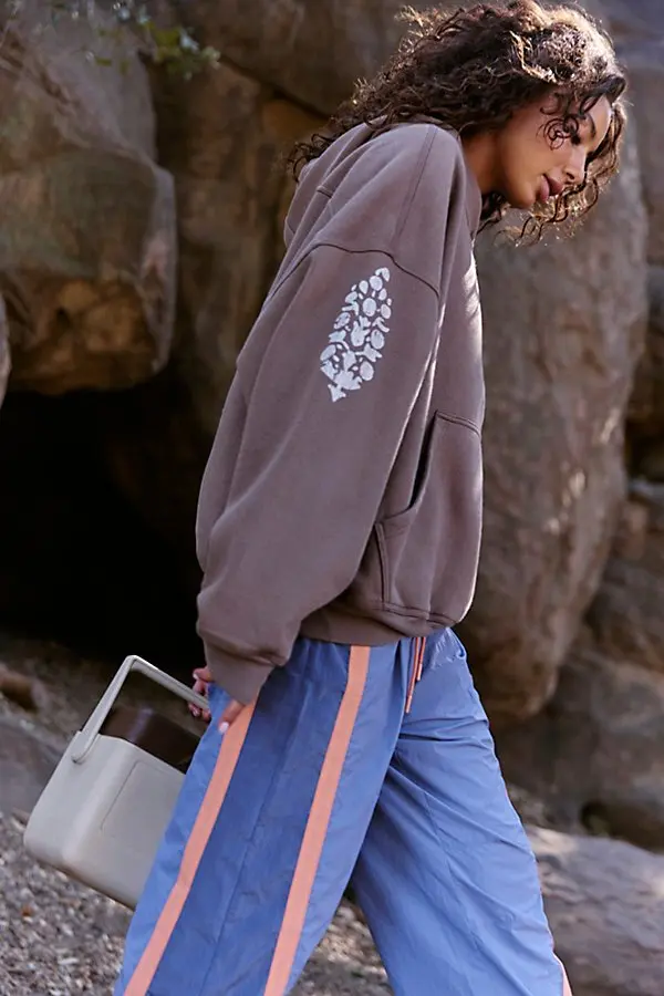 Free People Buti Sleeve Hoodie
