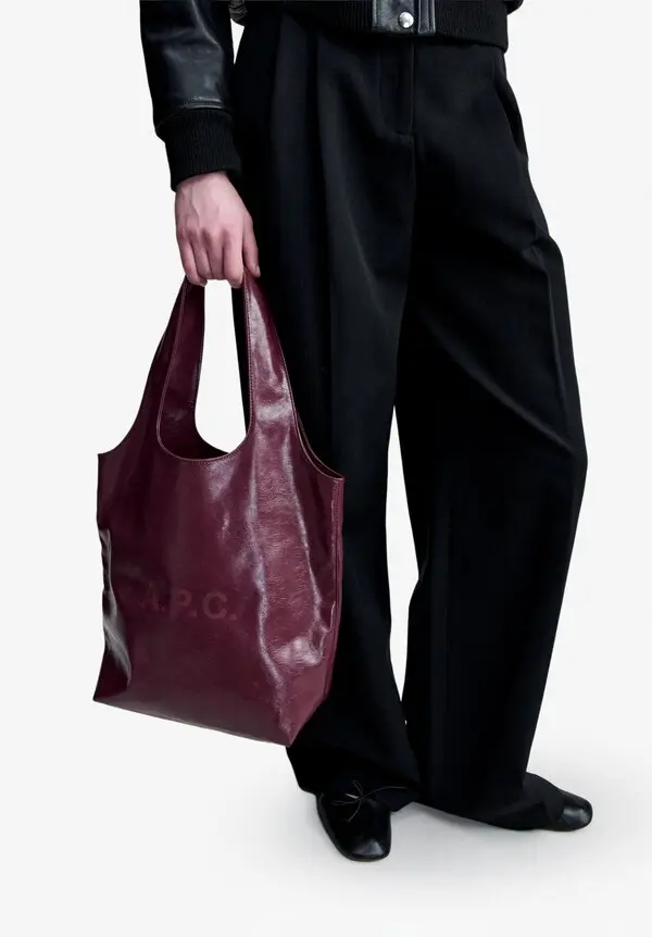 A.p.c. Ninon Small Tote Bag One - Violet