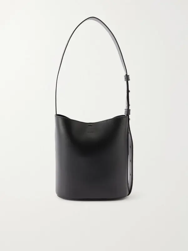LIÉ STUDIO Paula Leather Tote - Black