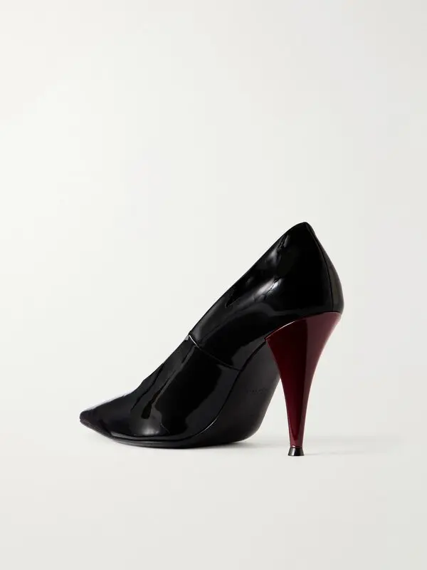 Givenchy Patent Leather Pointed Toe Pumps