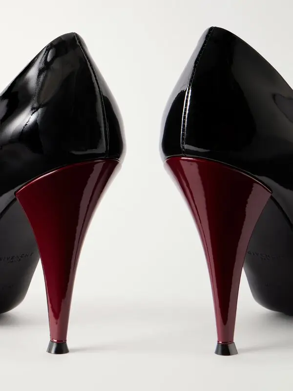 Givenchy Patent Leather Pointed Toe Pumps