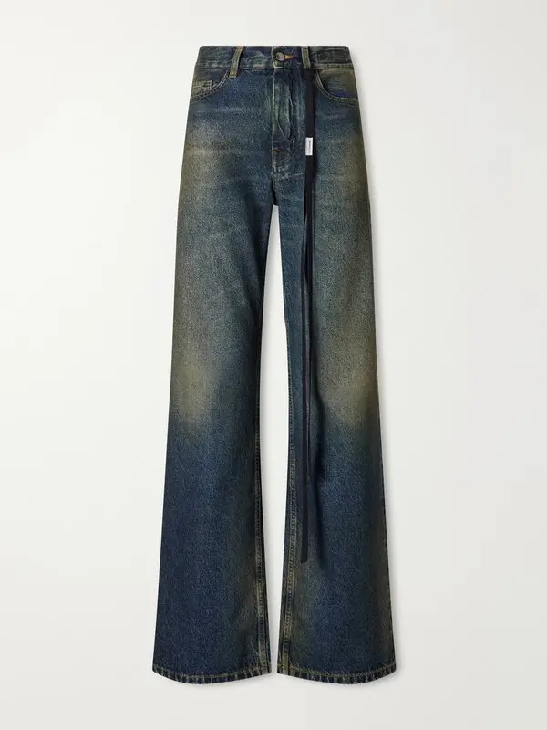 ANN DEMEULEMEESTER Genoveva Wide-leg Jeans - Blue