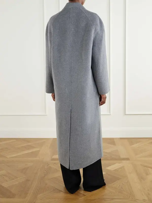 Loulou De Saison Irvin Double-breasted Wool And Cashmere-blend Coat
