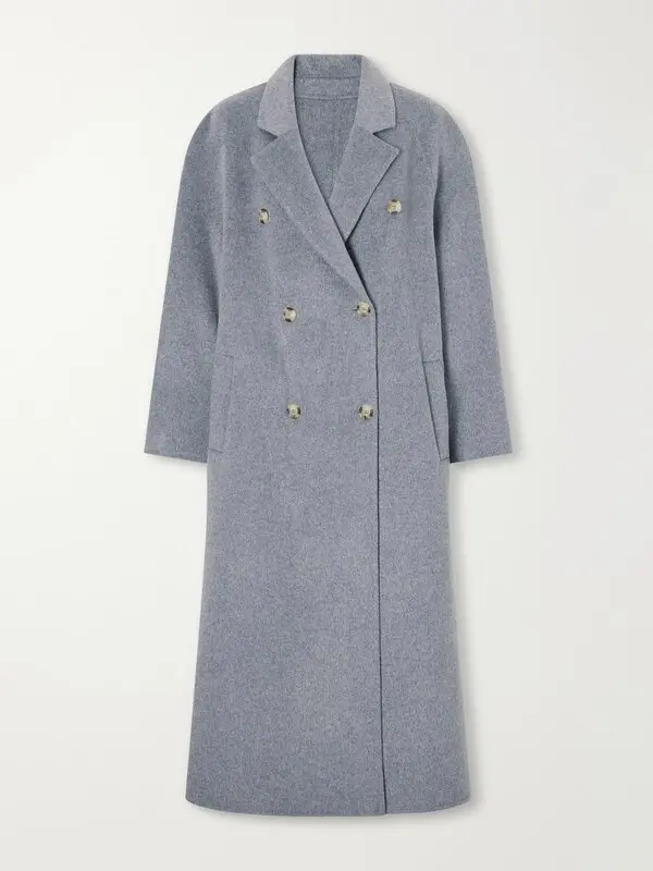 Loulou De Saison Irvin Double-breasted Wool Coat