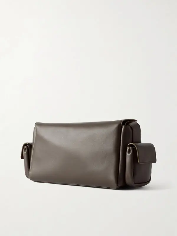 Gabriela Hearst Jebb Leather Shoulder Bag - Green