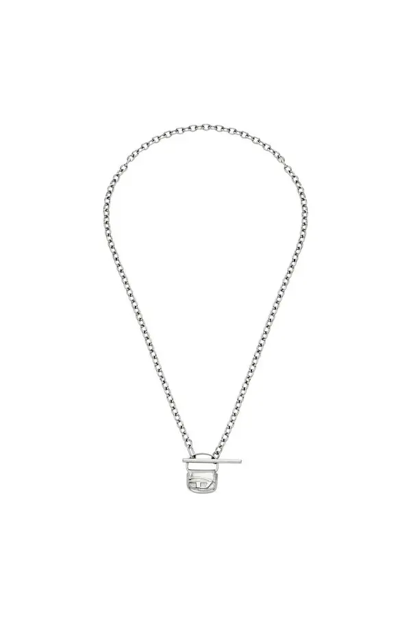 DIESEL® Stainless Steel Necklace - Silver