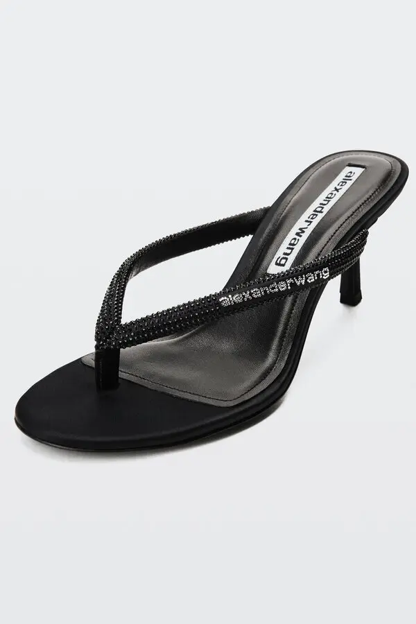 Alexander Wang Courtney 65mm Thong Logo Sandal