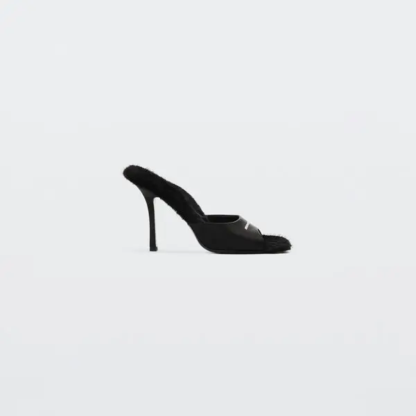 Alexander Wang Cher 105mm Mule - Black