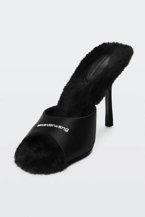 Alexander Wang Cher 105mm Mule - Black