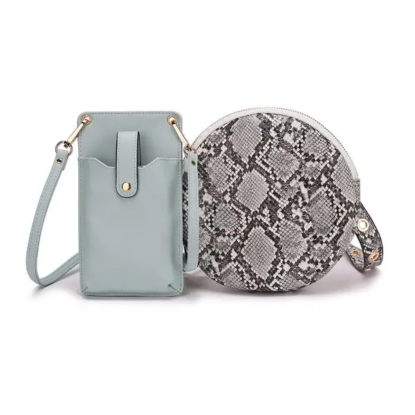 MKF COLLECTION - J'OMOR Hailey Phone Crossbody Bag Denim