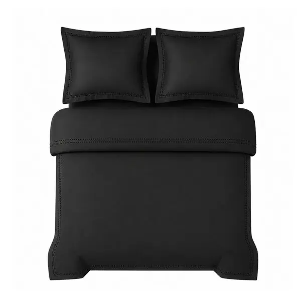 PURE PARIMA Yalda Comforter Set - Black