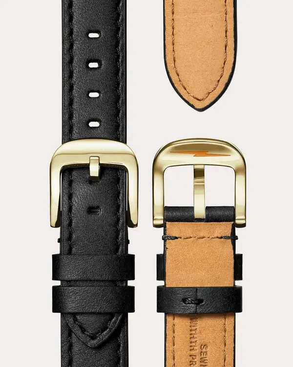 Shinola Canfield 38mm Leather-strap Watch