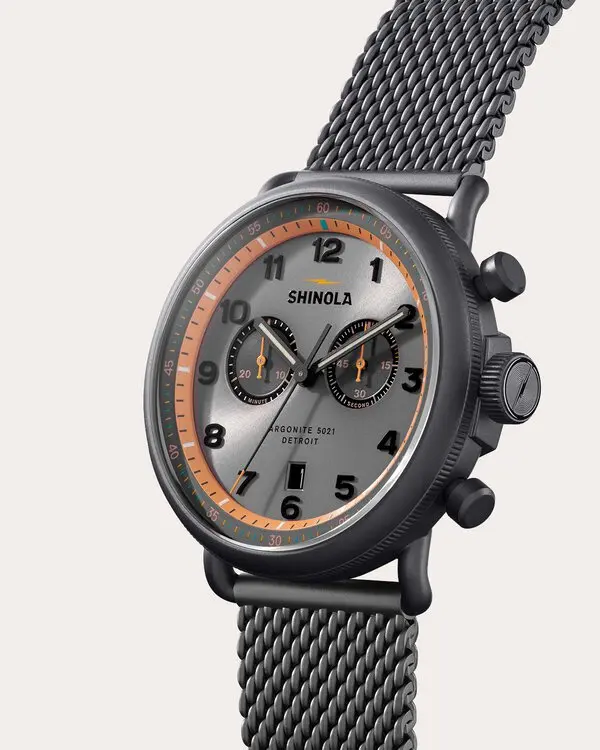 Shinola Canfield C56 43mm Two-eye Chronograph Watch