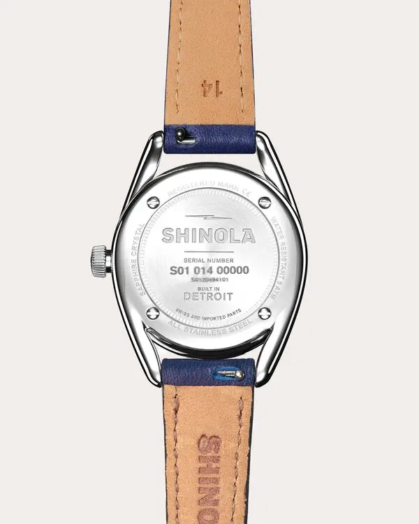 Shinola Derby Watch - Blue