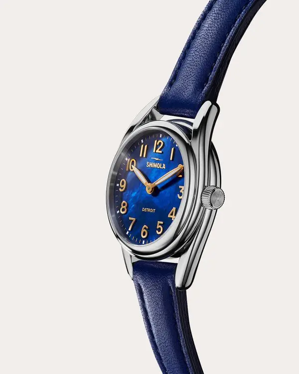 Shinola Derby Watch - Blue