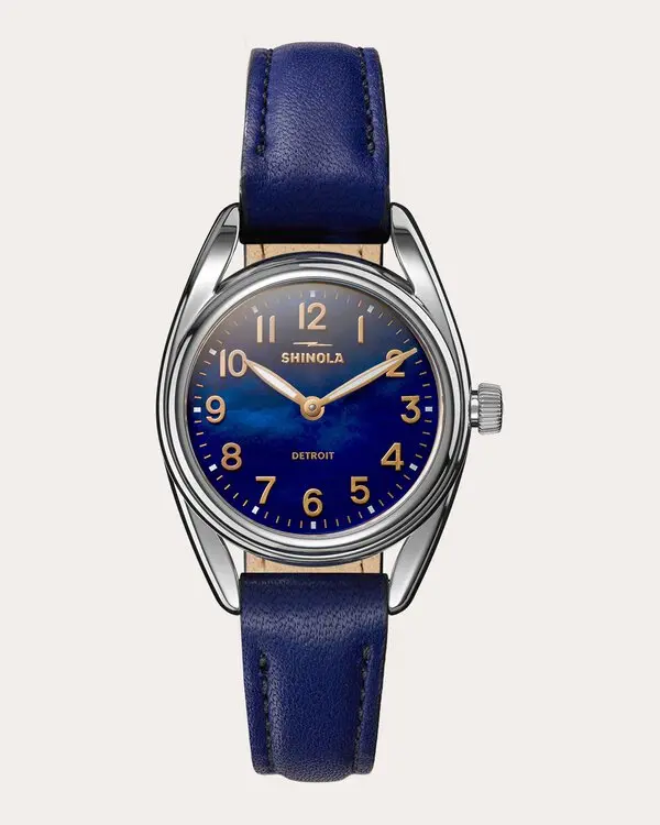 Shinola Derby Watch - Blue