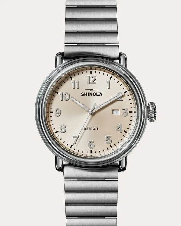 Shinola Detrola 41mm Bracelet Watch - Gold