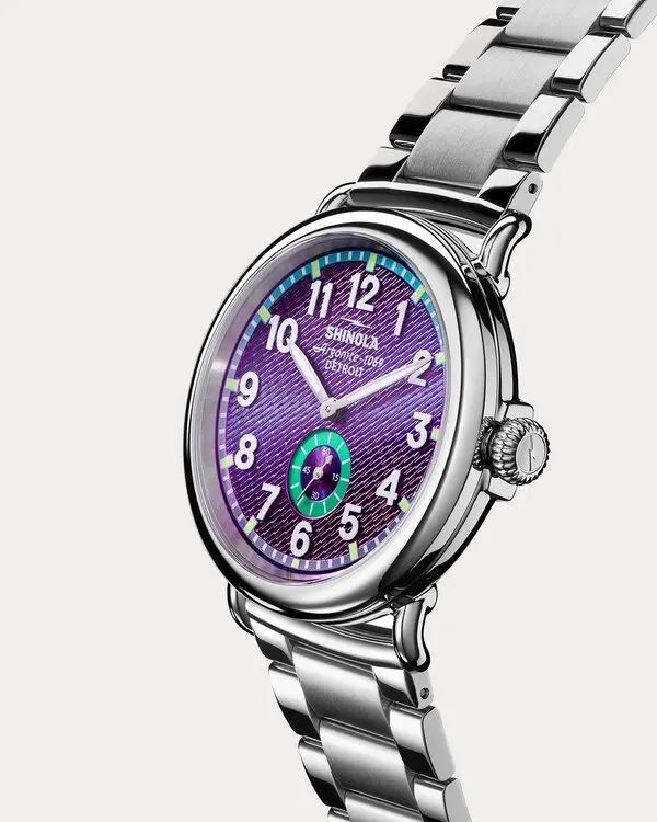 Shinola Runwell Lightning 41mm Sub-second Bracelet Watch