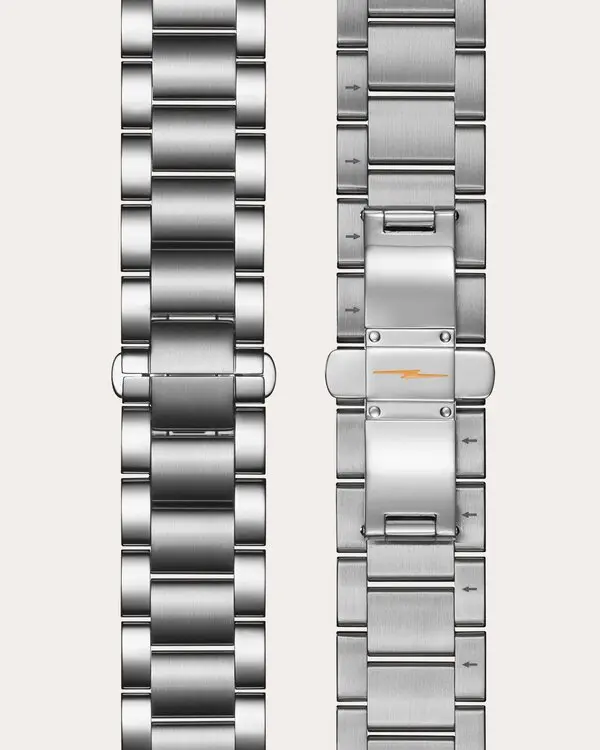 Shinola Runwell Lightning 41mm Sub-second Bracelet Watch
